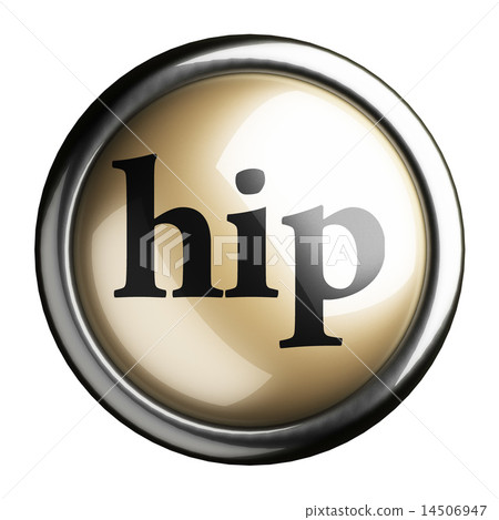hip word on isolated button - Stock Illustration [14506947] - PIXTA