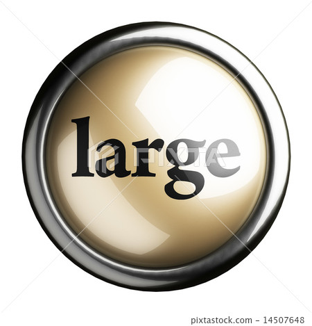 large word on isolated button - Stock Illustration [14507648] - PIXTA