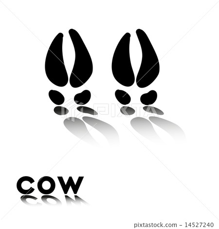 Cow Hooves Print
