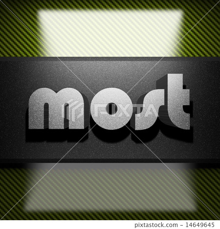 most word of iron on carbon - Stock Illustration [14649645] - PIXTA