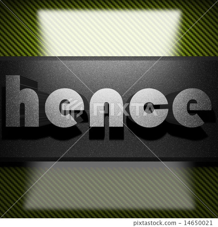 hence word of iron on carbon - Stock Illustration [14650021] - PIXTA