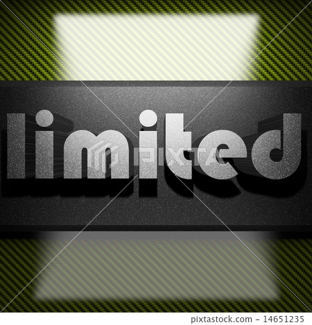 limited word of iron on carbon - Stock Illustration [14651235] - PIXTA