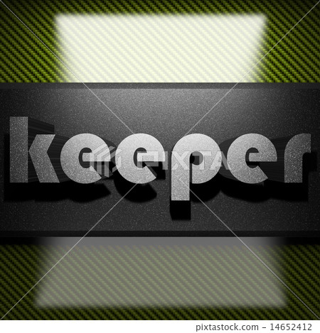 keeper word of iron on carbon-插圖素材 [14652412] - PIXTA圖庫