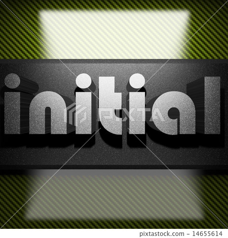 initial word of iron on carbon - Stock Illustration [14655614] - PIXTA