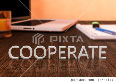 Cooperate - Stock Illustration [14684145] - PIXTA