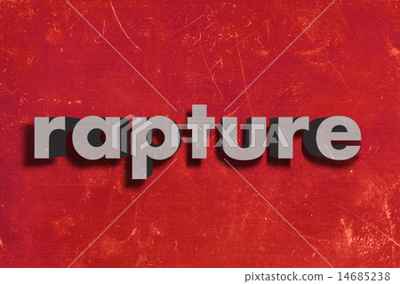 rapture word on red wall - Stock Illustration [14685238] - PIXTA