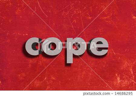 cope word on red wall - Stock Illustration [14686295] - PIXTA
