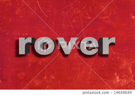 rover word on red wall - Stock Illustration [14688684] - PIXTA