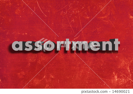 assortment word on red wall - Stock Illustration [14690021] - PIXTA