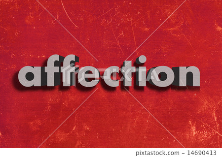 affection word on red wall - Stock Illustration [14690413] - PIXTA