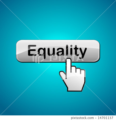 Vector equality button concept - Stock Illustration [14701137] - PIXTA