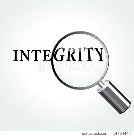 Vector integrity concept illustration - Stock Illustration [14704444 ...