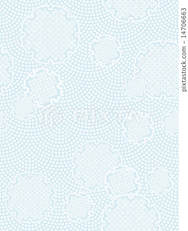 Snow rings Japanese traditional patterns - Stock Illustration [14706663 ...