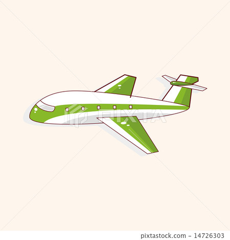 airplane theme elements vector,eps - Stock Illustration [14726303] - PIXTA