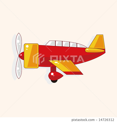 airplane theme elements vector,eps - Stock Illustration [14726312] - PIXTA