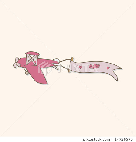 airplane theme elements vector,eps - Stock Illustration [14726576] - PIXTA