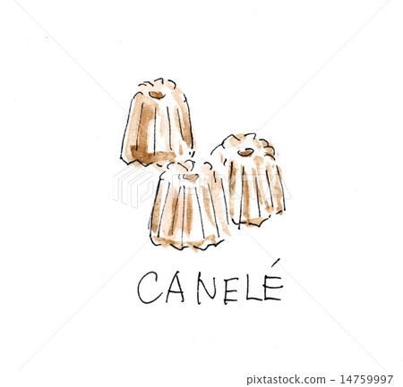 Cannare France Sweets - Stock Illustration [14759997] - PIXTA