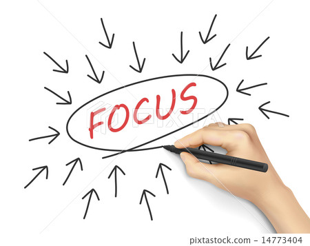 focus, draw, distinctness - Stock Illustration [14773404] - PIXTA