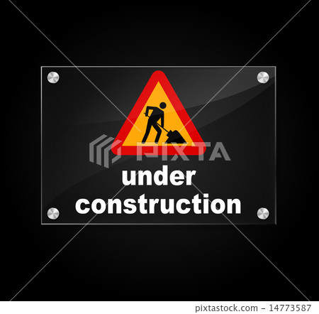 Vector under construction sign-插圖素材 [14773587] - PIXTA圖庫