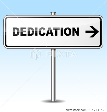 dedication sign - Stock Illustration [14774142] - PIXTA