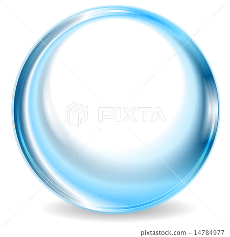 Blue abstract circle shape design - Stock Illustration [14784977] - PIXTA