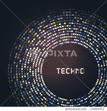 Technology round for your logo template. Can be... - Stock Illustration ...