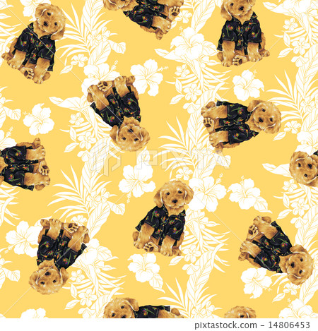 Dog's Aloha - Stock Illustration [14806453] - PIXTA