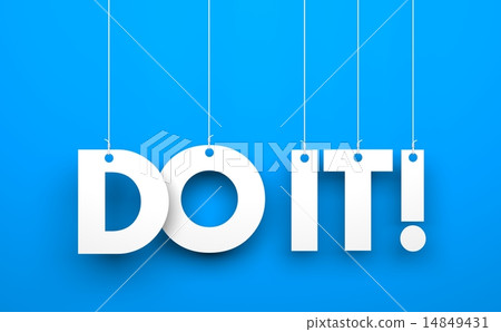 Do it! - Stock Illustration [14849431] - PIXTA