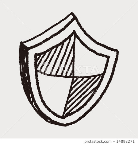 Doodle Shield - Stock Illustration [14892271] - PIXTA