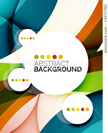 Colorful fresh modern abstract background - Stock Illustration ...