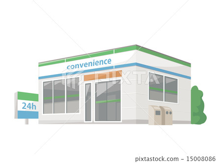 convenience store - Stock Illustration [15008086] - PIXTA