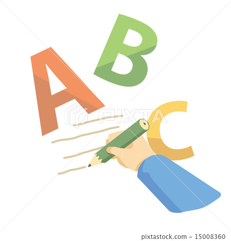 English _ Writing - Stock Illustration [15008360] - PIXTA