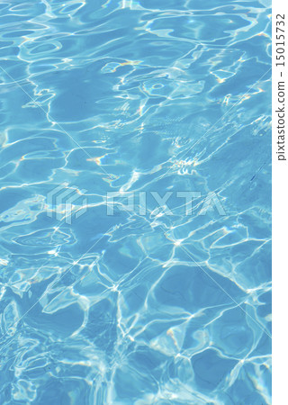 Water ripple on the surface of the pool - Stock Photo [15015732] - PIXTA