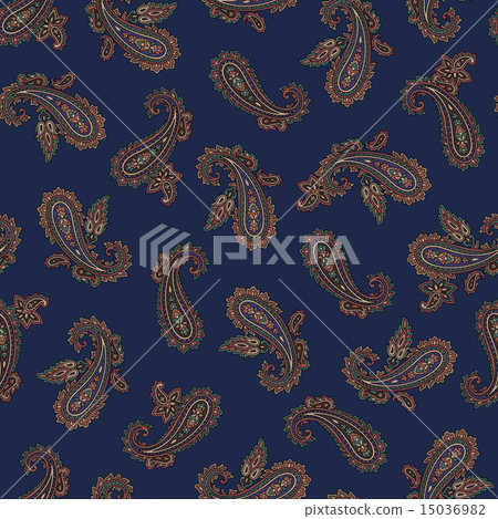Paisley pattern - Stock Illustration [15036982] - PIXTA