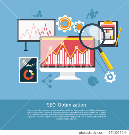 SEO optimization, programming process - Stock Illustration [15106524] - PIXTA