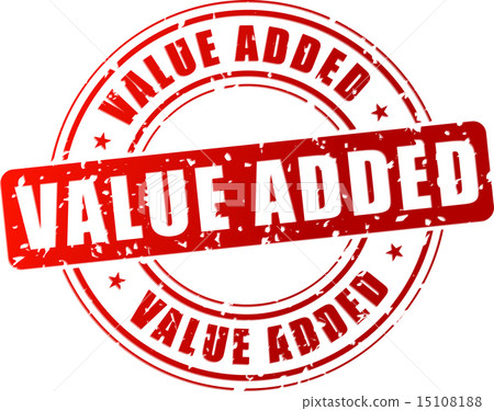 Vector value added stamp - Stock Illustration [15108188] - PIXTA