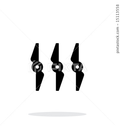 Rotors simple icon on white background. - Stock Illustration [15113558 ...