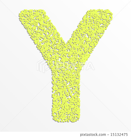 Vector multi color alphabet with grain texture,... - Stock Illustration ...