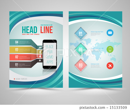 Design Layout with smart phone - Stock Illustration [15133509] - PIXTA