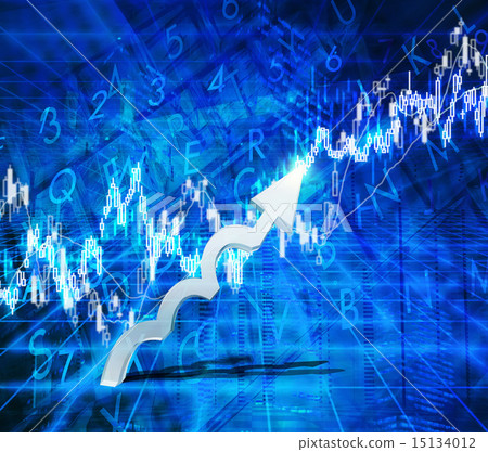 Arrow of step step jump - Stock Illustration [15134012] - PIXTA