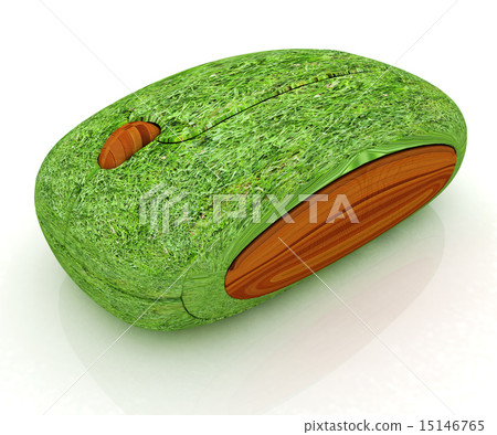 Natural computer mouse - Stock Illustration [15146765] - PIXTA
