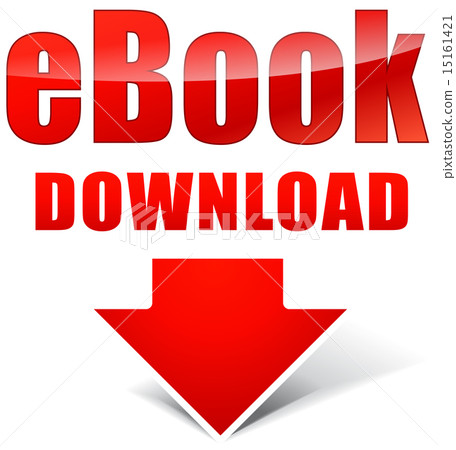Vector ebook red icon - Stock Illustration [15161421] - PIXTA