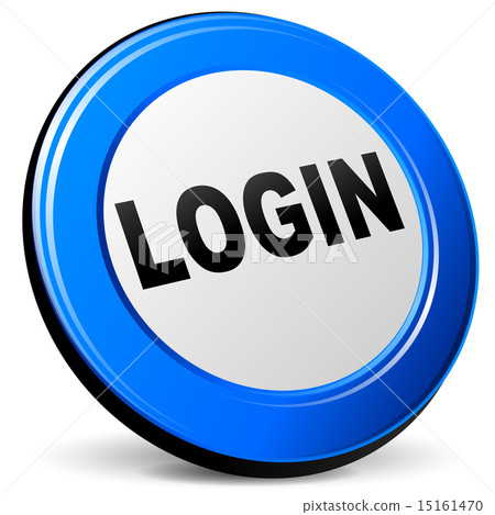 Vector 3d login icon - Stock Illustration [15161470] - PIXTA