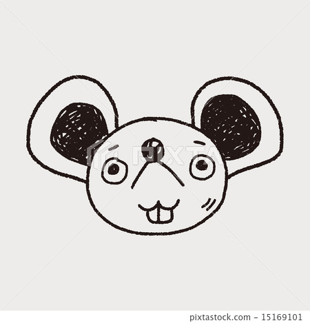 Doodle Mouse - Stock Illustration [15169101] - PIXTA