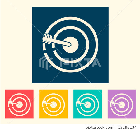 vintage target background concept. - Stock Illustration [15196134] - PIXTA