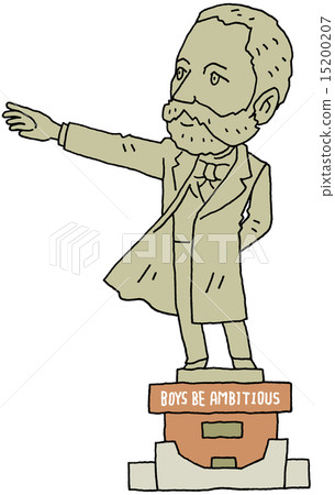 Clark Dr. Bronze statue - Stock Illustration [15200207] - PIXTA