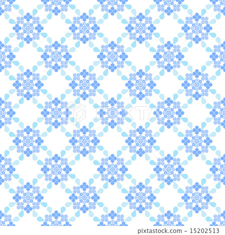 Hydrangea pattern - Stock Illustration [15202513] - PIXTA