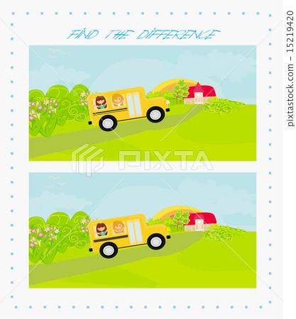 back to school - find the difference-插圖素材 [15219420] - PIXTA圖庫