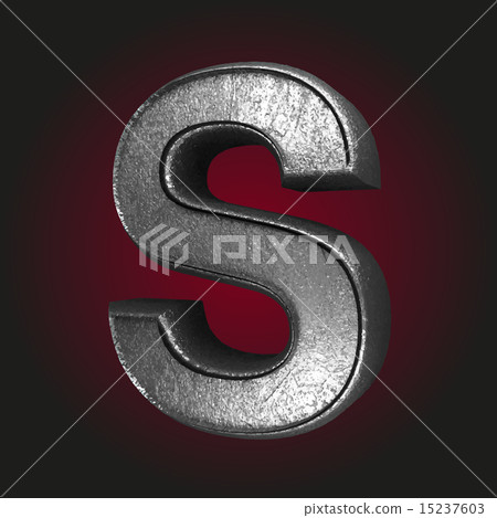 s metal letter - Stock Illustration [15237603] - PIXTA