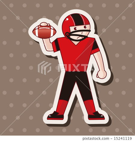 illustration, tackling, touchdown - Stock Illustration [15241119] - PIXTA